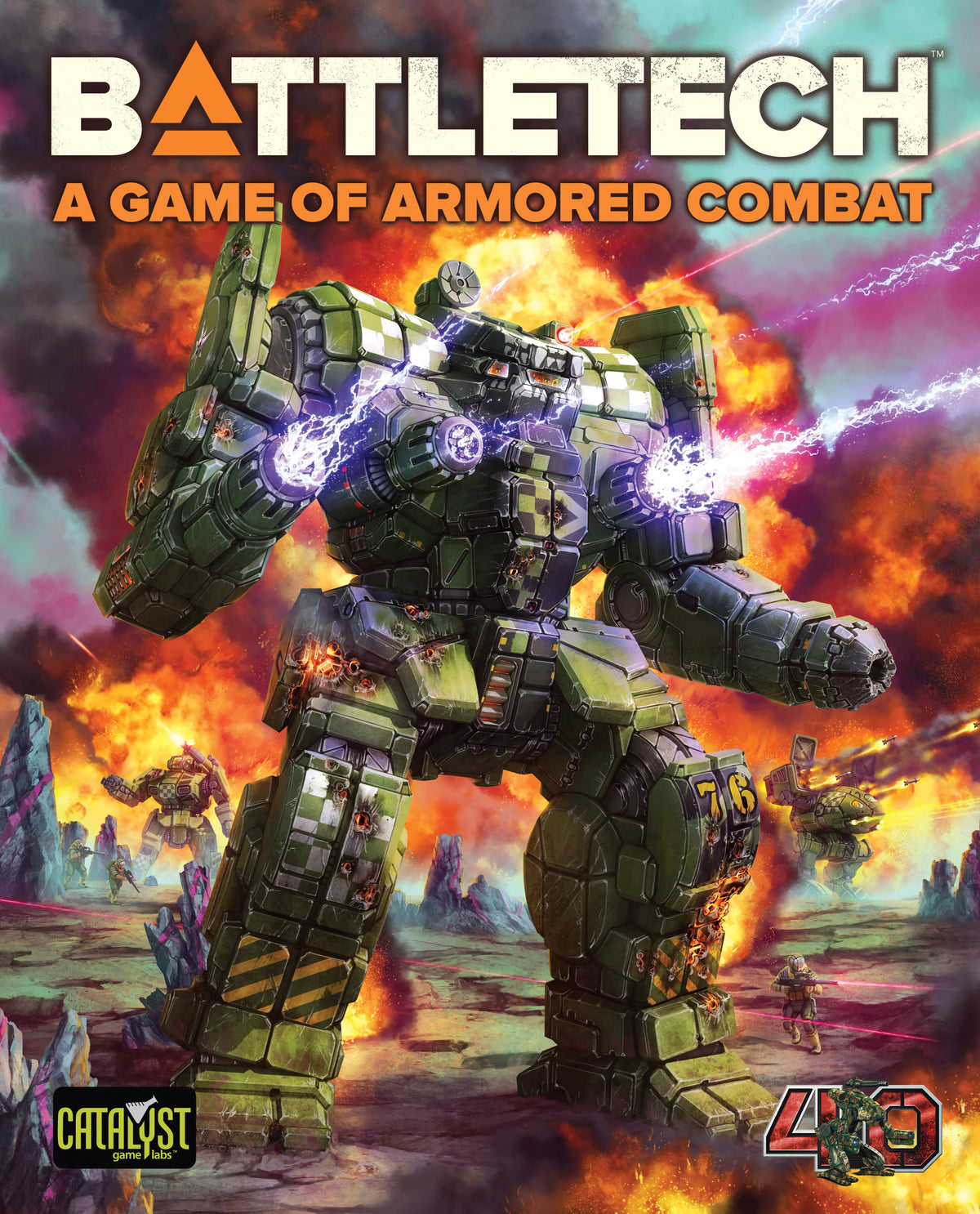 BattleTech A Game of Armoured Combat 40th Anniversary — Broadsword ...