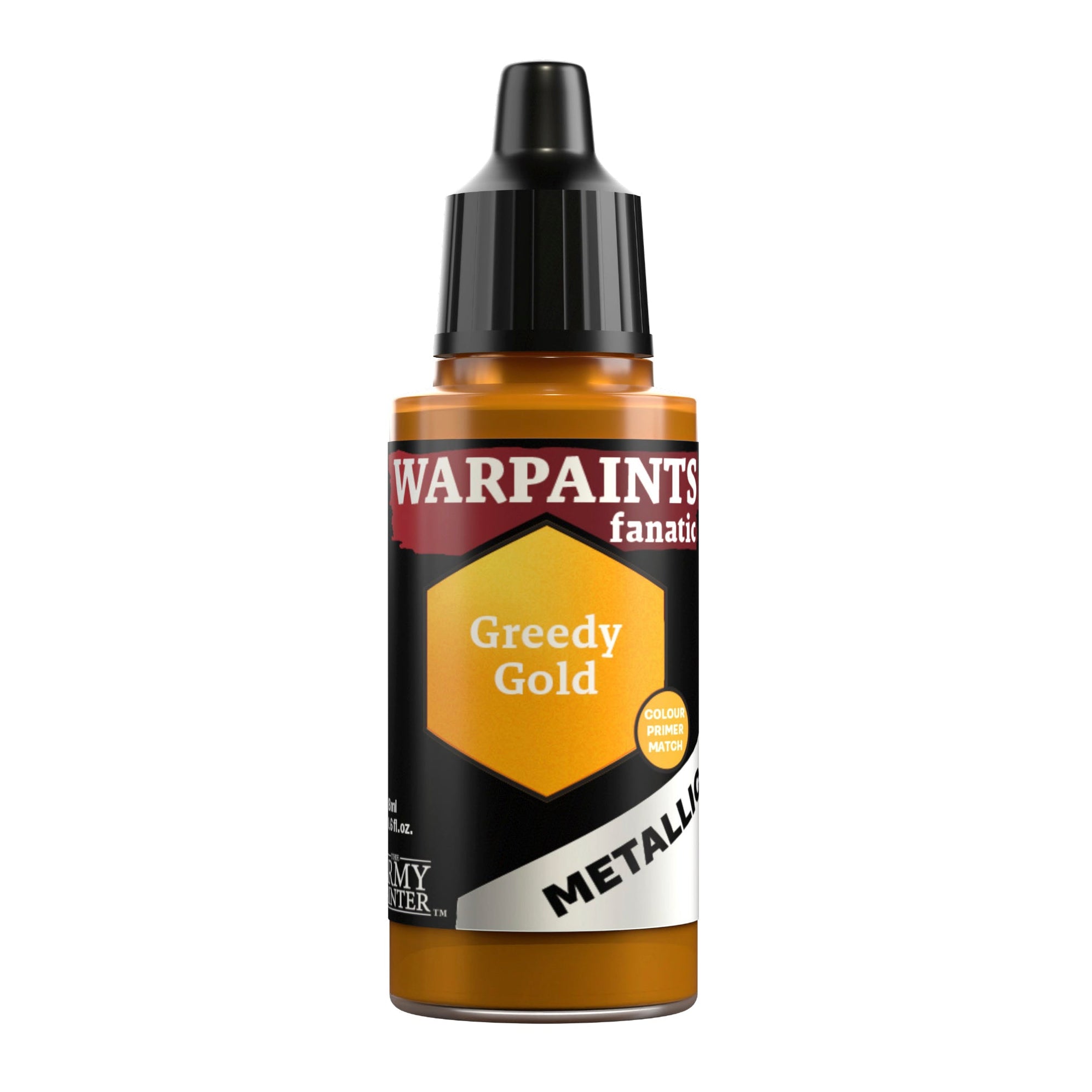 Warpaints Fanatic Metallic: Greedy Gold — Broadsword Wargaming