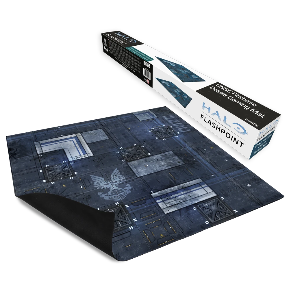 Halo: Flashpoint – UNSC Firebase Deluxe Gaming Mat — Broadsword Wargaming