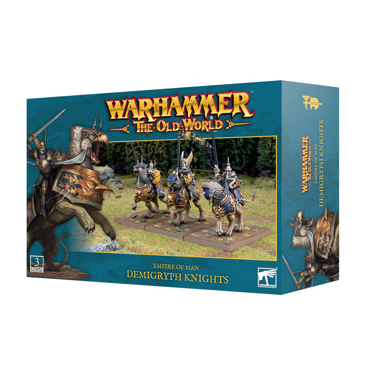 Warhammer The Old World: Empire of Man: Demigryph Knights — Broadsword ...