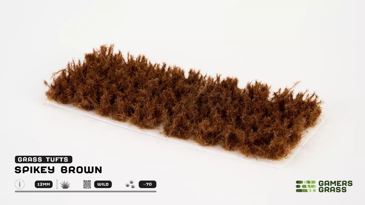Tufts - Spikey Brown — Broadsword Wargaming
